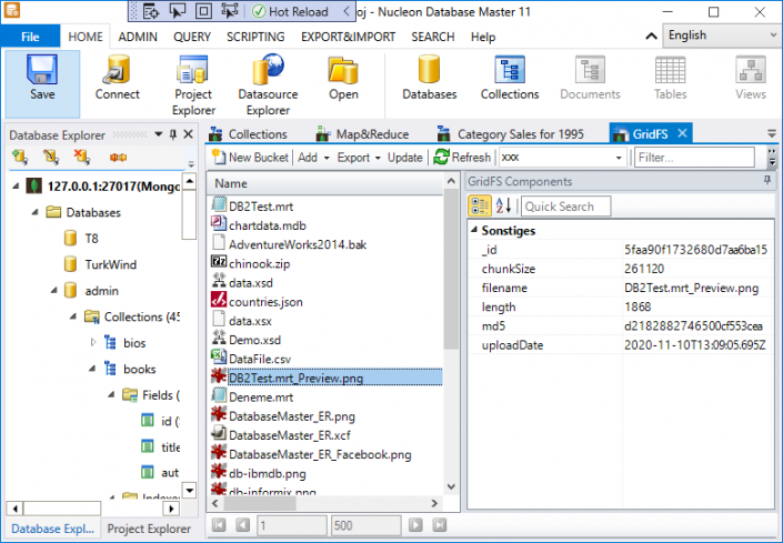 DatabaseMaster_MongoDB_GridFS – Nucleon Software